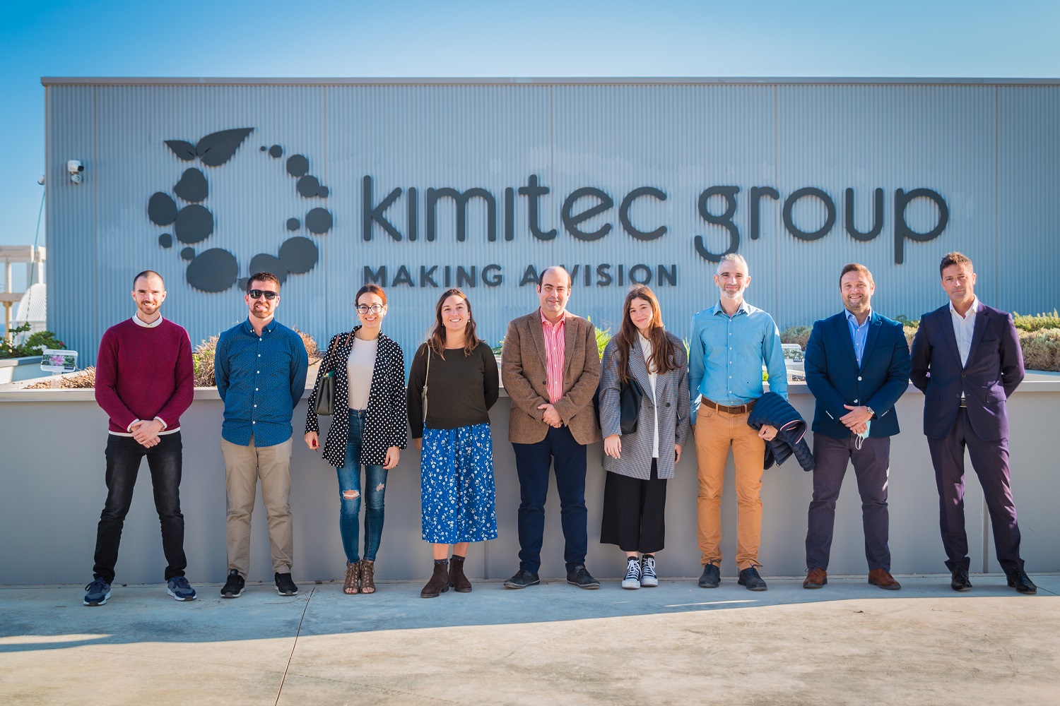 AJE Almería visita las instalaciones de Kimitec dentro del programa ...