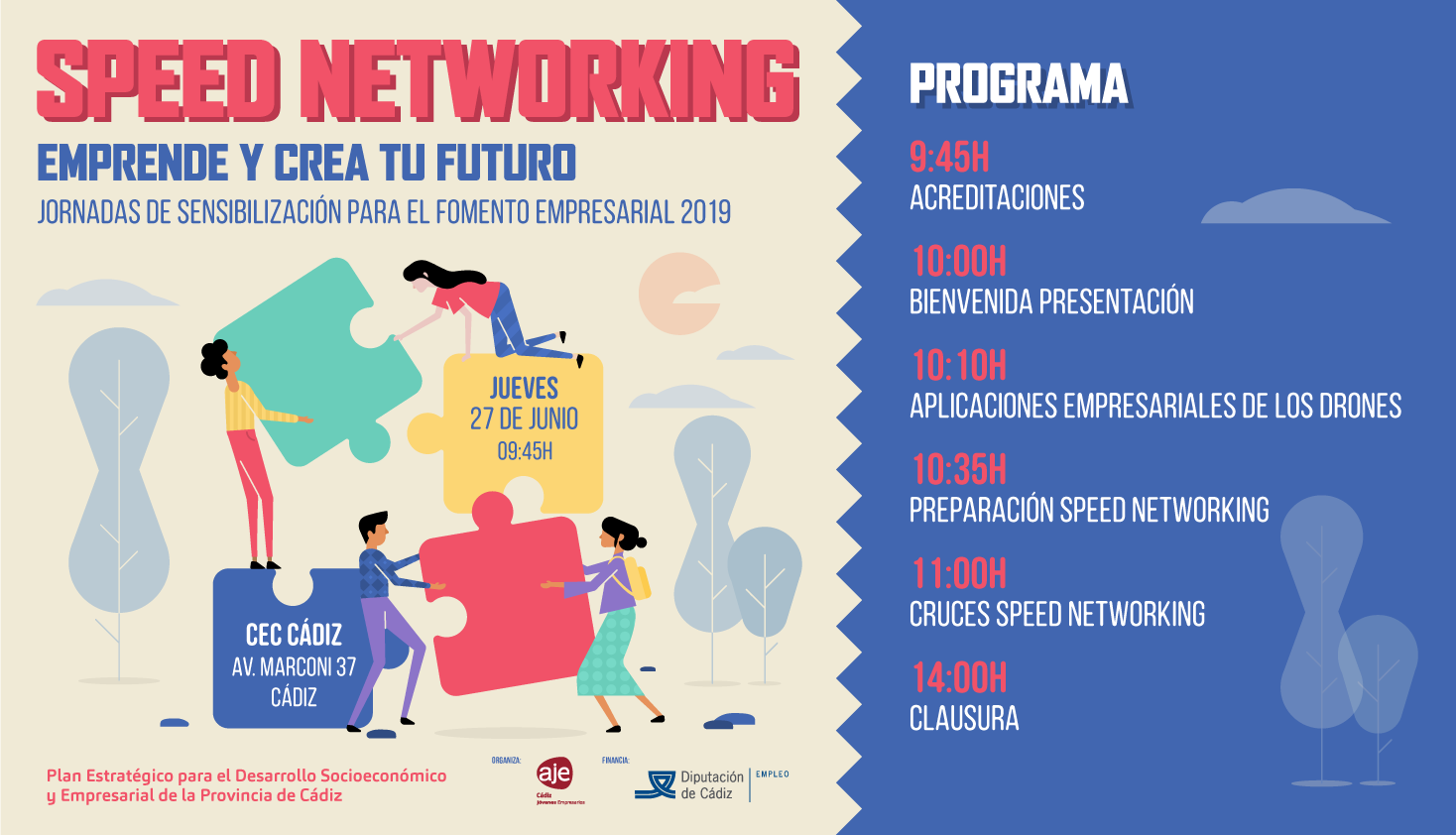 SPEED NETWORKING - AJE Cádiz