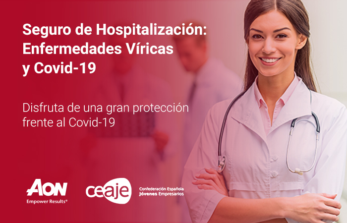 Seguro de Hospitalización AON: Enfermedades Víricas y Covid-19 - AJE Jaén